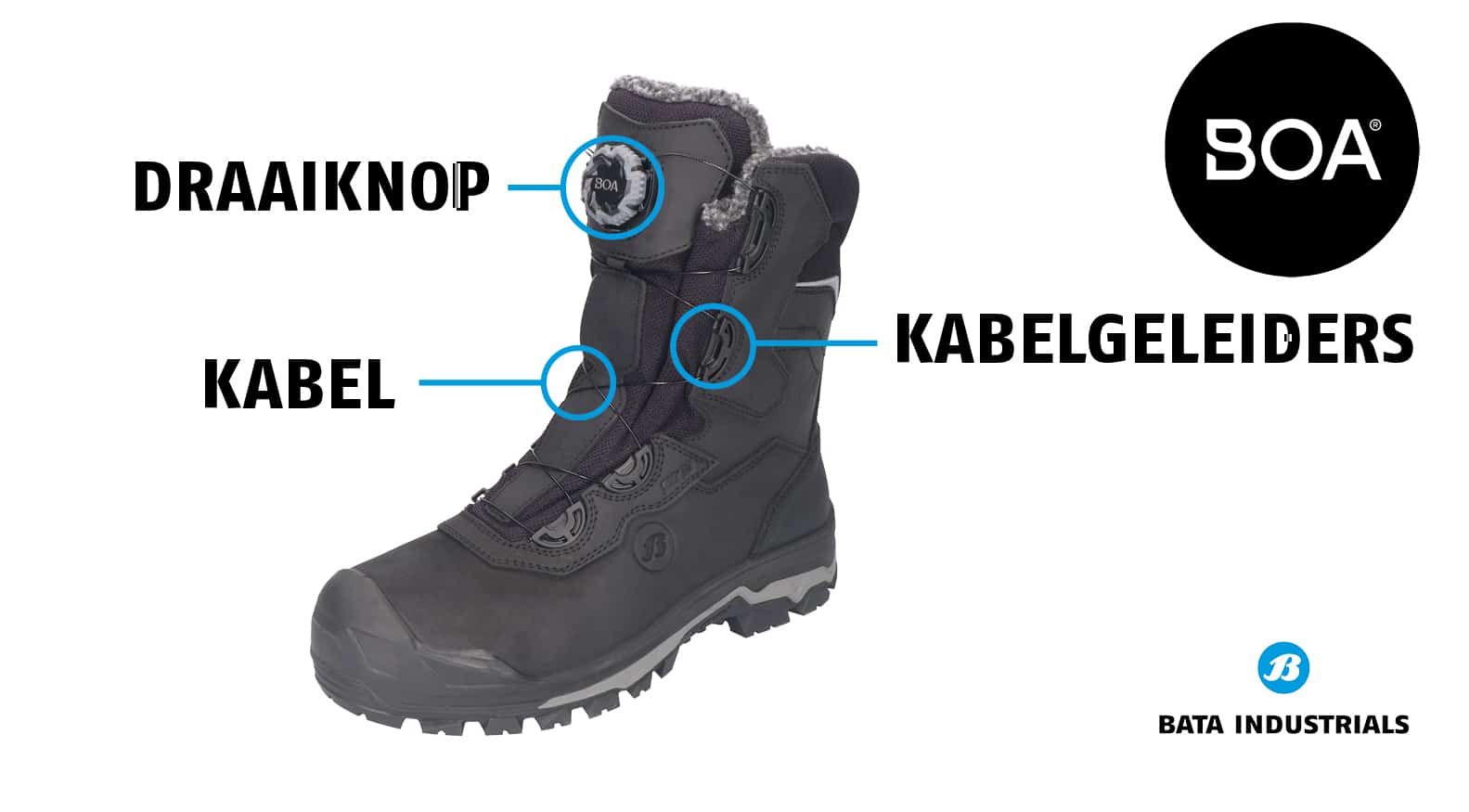 BOA® Fit System - Bata Industrials Nederland